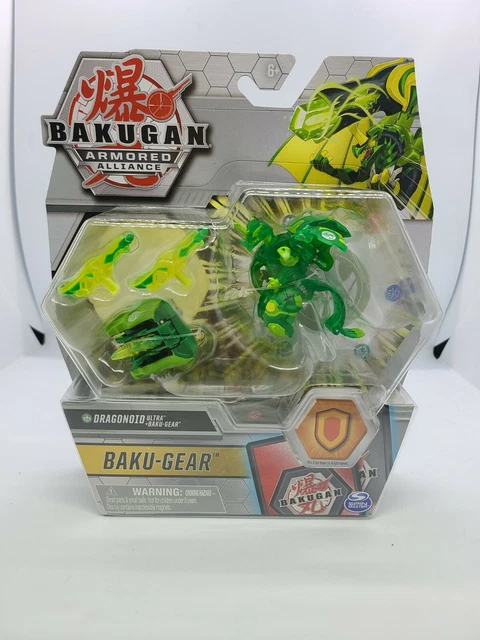 BAKUGAN ARMORED ALLIANCE Dragonoid Ultra + Baku-Gear - Spin Master ...