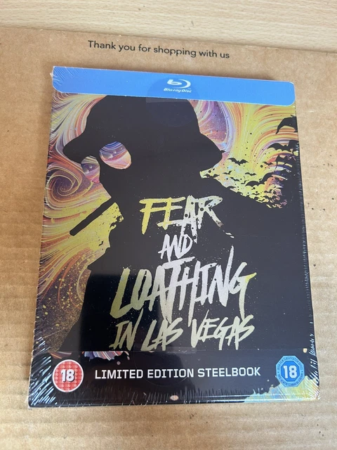FEAR AND LOATHING in las Vegas UK Blu Ray Steelbook NEW & SEALED & OOP ...