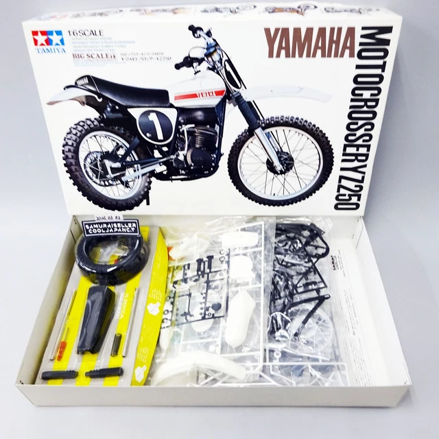 TAMIYA 1/6 YAMAHA MOTOCROSSER YZ250 BIG SCALE SERIES NO.36 Japan NEW £142.34 - PicClick UK