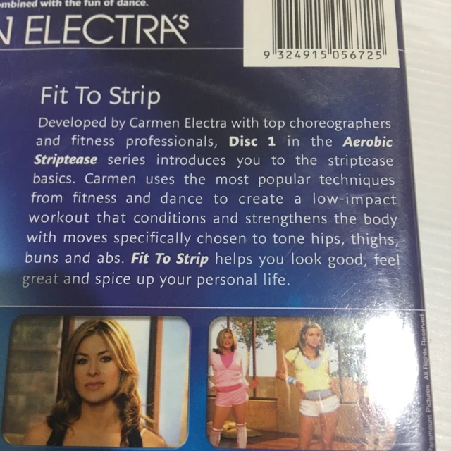 CARMEN ELECTRA - Fit To Strip : Vol 1 (DVD, 2004) $6.98 - PicClick AU