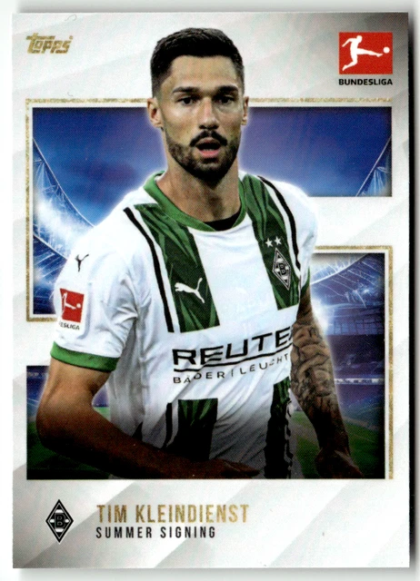 TOPPS SUMMER SIGNINGS Bundesliga 2024 Tim Kleindienst Summer Signing ...