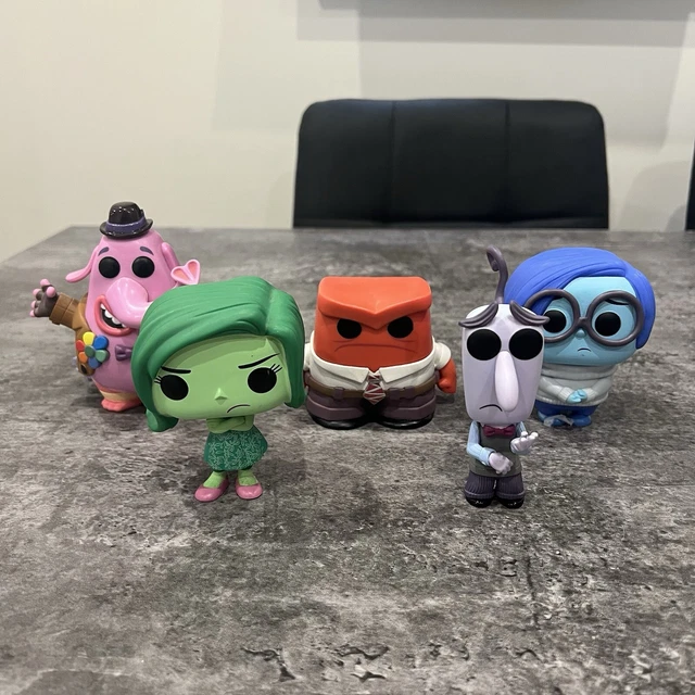 DISNEY PIXAR INSIDE Out Fear Anger Sadness Bing Bong Funko POP Vinyl ...