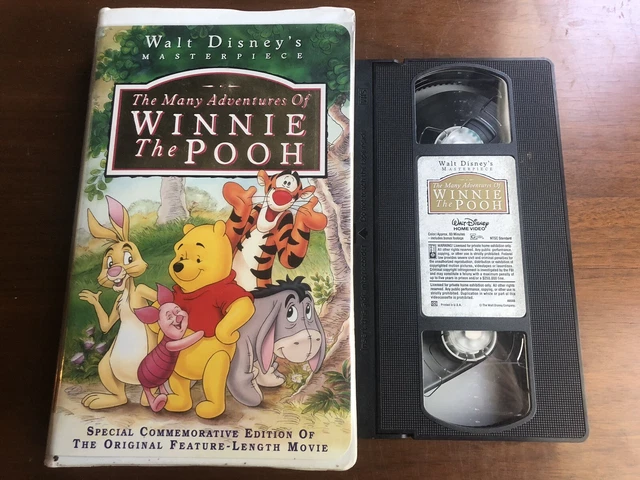 THE MANY ADVENTURES of Winnie the Pooh (VHS, 1996) Disney £3.46 ...