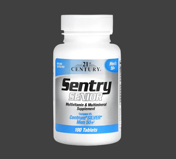21ST CENTURY, SENTRY Senior, Multivitamin & Multimineral Supplement ...