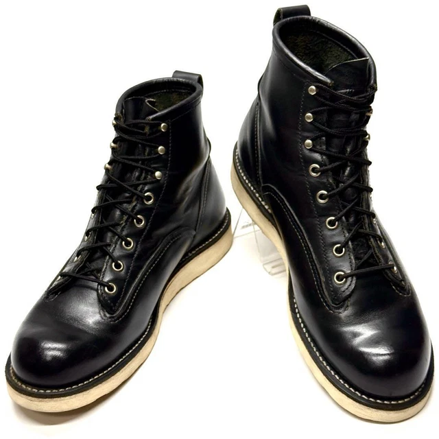 RED WING BOOTS 2913 LINEMAN BOOTS US:10D Leather Black 036305d £278.04 ...