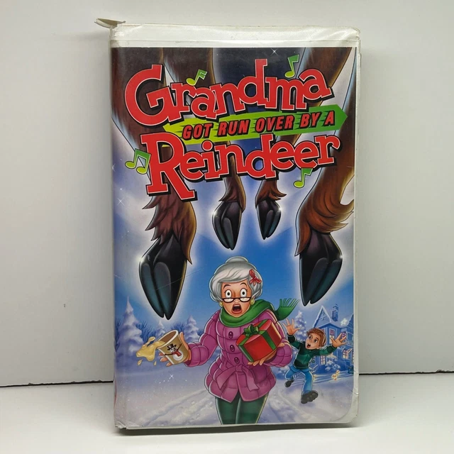 GRANDMA GOT RUN Over by a Reindeer VHS 2000 Tape Cartoon Animated ...