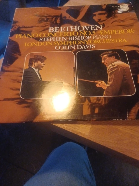 STEPHEN BISHOP & LONDON SYMPHONY ORCHESTRA- BEETHOVEN-PIANO CONCERTO No.5 - LP EUR 1,17 ...