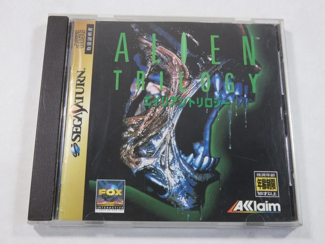 ALIEN TRILOGY SEGA Saturn Ntsc-Japan (Complete With Spin/Reg Card ...