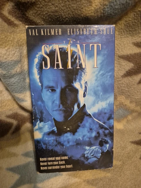 THE SAINT (VHS, 1997, Widescreen) Val Kilmer, Elizabeth Shue Pre Owned £7.32 - PicClick UK
