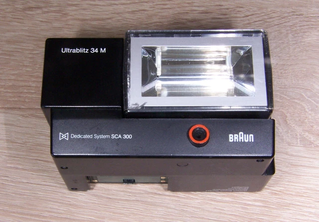 BRAUN ULTRABLITZ 34 M für SCA 300 Computerblitz & TTL über SCA / Strobist EUR 29,00 - PicClick FR