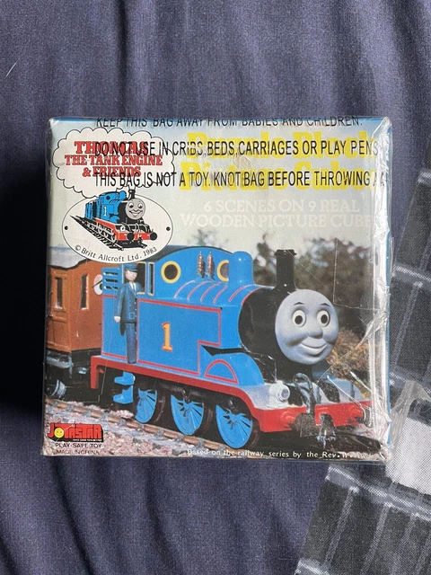 THOMAS THE TANK Engine Puzzle Blocks Vintage £6.99 - PicClick UK