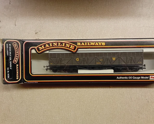 00 MAINLINE 54308 - GWR Siphon H bogie van - GWR livery £8.00 - PicClick UK