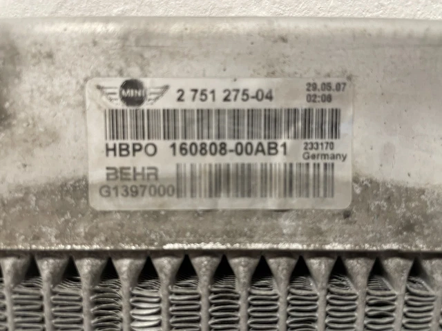 RADIATORE MINI COOPER R56 1.6 Diesel Anno 2008 EUR 45,00 - PicClick FR