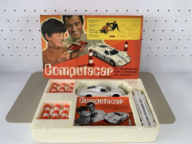 VINTAGE COMPUTACAR BY Mettoy 1970s. Made in Japan .New parts. WORKING ...