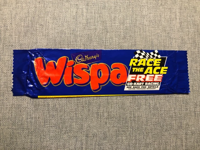VINTAGE CADBURYS WISPA Chocolate Bar Wrapper 1996 £1.50 - PicClick UK