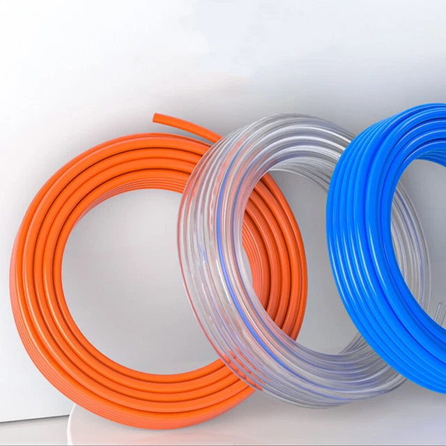 POLYURETHANE FLEXIBLE TUBING 4-Colors PU Pneumatic Pipe Hose Tube Fuel ...