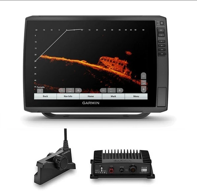 GARMIN ECHOMAP ULTRA 2 106sv Fish Finder LVS34 LiveScope Plus ...