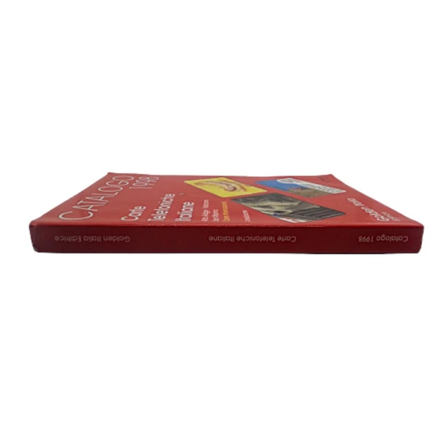 CATALOGO CARTE SCHEDE telefoniche Italiane 1998 collezzionismo telecom vintage EUR 3,90 ...