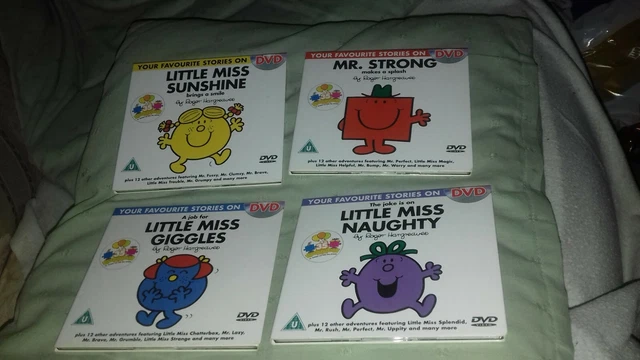 4 X MR MEN AND LITTLE MISS 35th ANNIVERSARY DVDS (50 YEARS 1971-2021) £ ...