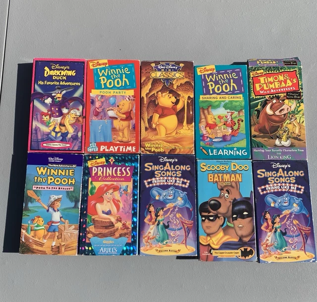 LOT OF 10 VHS Walt Disney Tapes Bundle Classic + other £10.73 - PicClick UK
