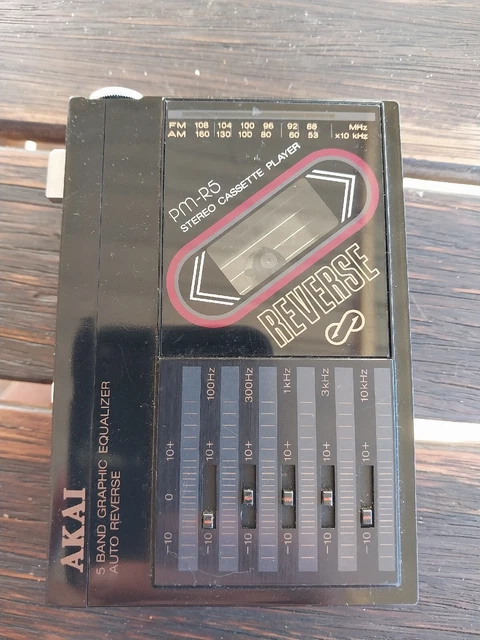 AKAI WALKMAN STEREO Cassette Player PM-R5 $24.99 - PicClick AU