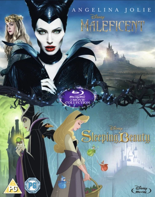 MALEFICENT/SLEEPING BEAUTY (BLU-RAY) Elle Fanning Sam Riley Juno Temple £11.80 - PicClick UK