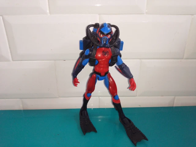 FIGURINE MARVEL HASBRO 2008 spider man spiderman Snap On Scuba gear EUR ...