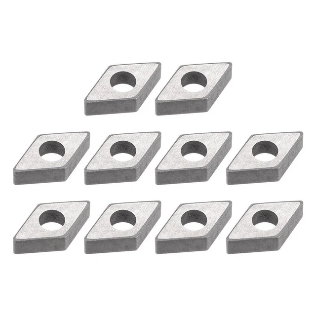 LOT DE 10 cales d'insertion en carbure anti-vibration MD1506 pour tour ...