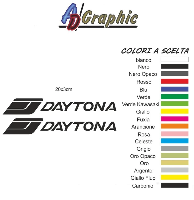 COPPIA DI ADESIVI Stickers autocollant auto moto scooter decoro circuit ...