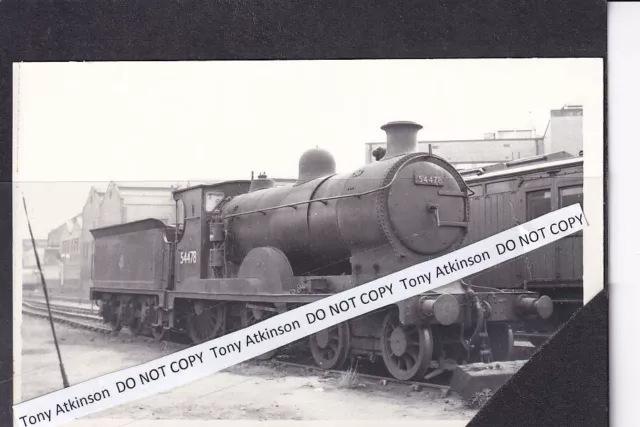 BR EX CALEDONIAN - 72 Cl. 4-4-0 No. 54478 @ Dalry Rd - Vintage Image ...