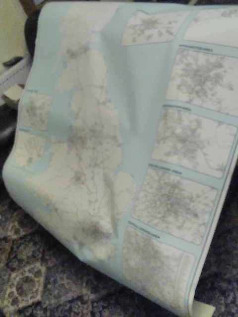 BRITISH RAIL RAILWAY Map Poster BR train map £19.99 - PicClick UK