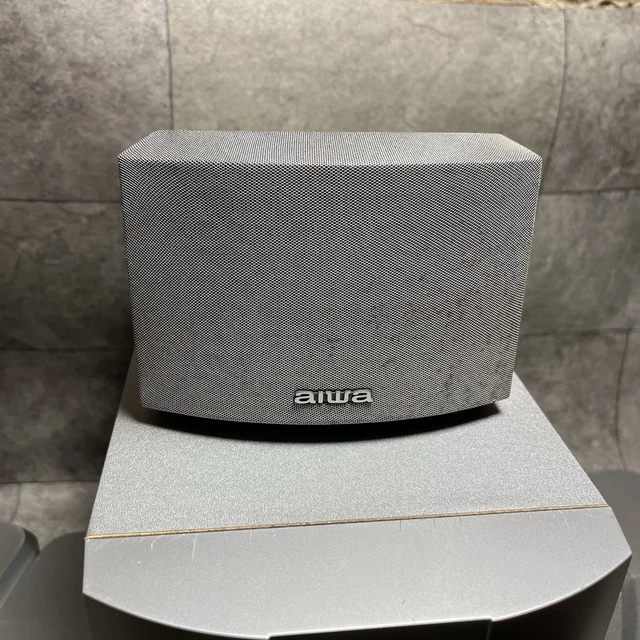 AIWA SX-R90 X4 + SX-C90 Centre + TS-W90 Subwoofer 5.1 Speaker Set ...
