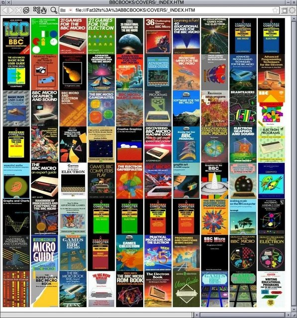 80 BBC MICRO and Electron books (No Scans) USB flash drive Acorn ...