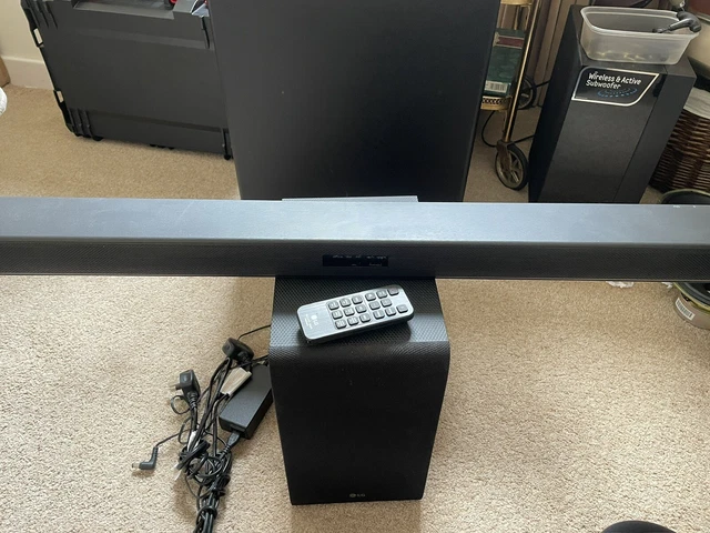 LG MODEL SJ4 Soundbar and Wireless Subwoofer. Very good Condition £92. ...