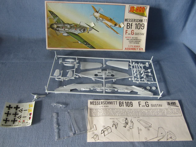 ☀ KIT MODELLI Messerschmitt Me Bf 109 F G Erich Hartmann Marsiglia ...