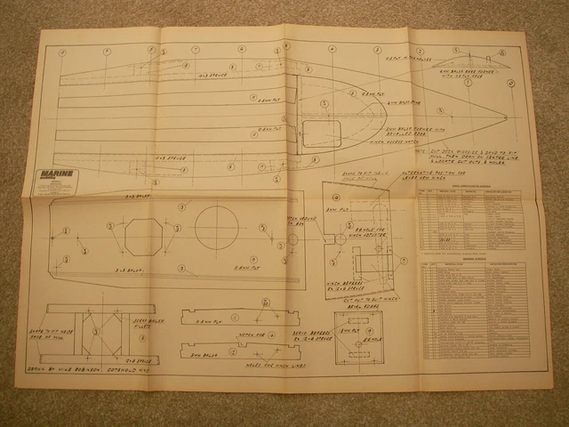 MARINE MODELLING INTERNATIONAL plans of Mini Mumm sports yacht 75 cm ...