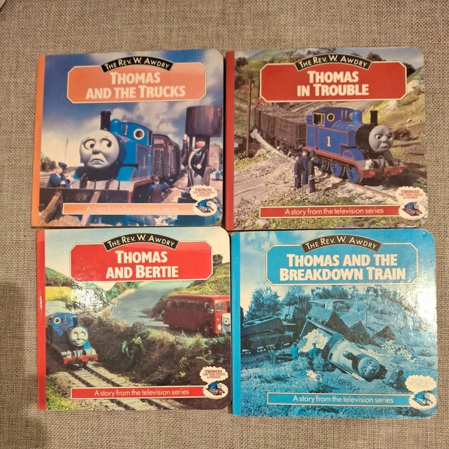 THOMAS THE TANK Engine Rev W. Awdry 4 Hardback Books 1992 Very Good ...