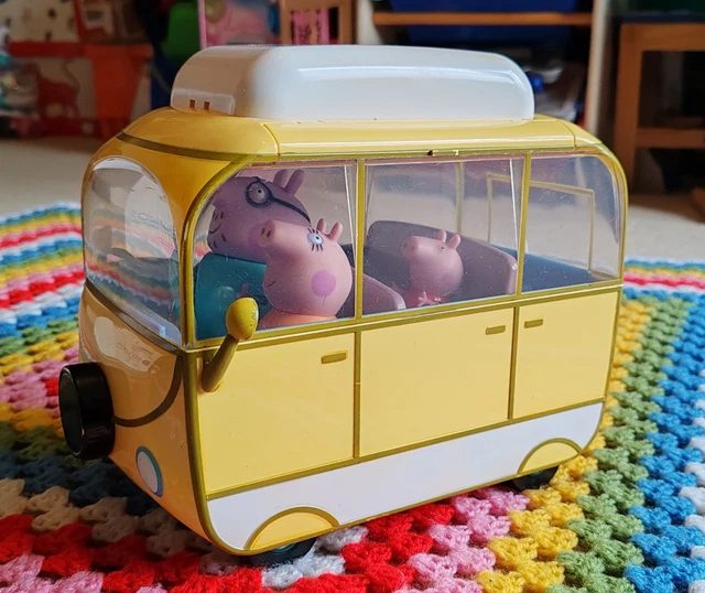 PEPPA PIG DELUXE Large Camper Van Playset & Figures £5.92 - PicClick UK