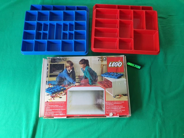 LEGO® SORTIERKASTEN 759 + 4 Schubladen 757 758 /Storage cabinet + 4 ...