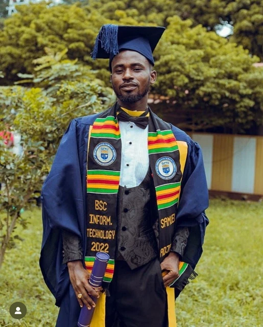 CUSTOM GRADUATION STOLE Class of 2024 Kente Sashes - Sourced From Ghana ...