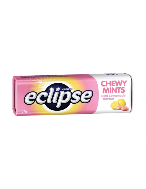 ECLIPSE CHEWY MINTS Pink Lemonade Flavour 27g x 20 EUR 33,28 - PicClick FR