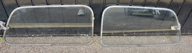 CLASSIC MINI MK2 Rear Quarter Glass Austin Morris Chrome Window Cooper ...