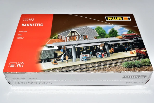 FALLER H0 120192 Bahnsteig überdacht, Bausatz, NEU & OVP EUR 17,95 ...