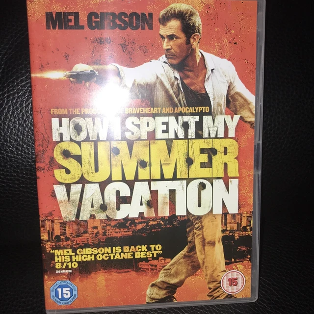 HOW I SPENT My Summer Vacation DVD Mel Gibson, vgc £0.89 - PicClick UK