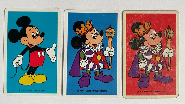 MICKEY MOUSE KING Crown Scepter Vintage Rare Retro Disney Cartoon Swap ...