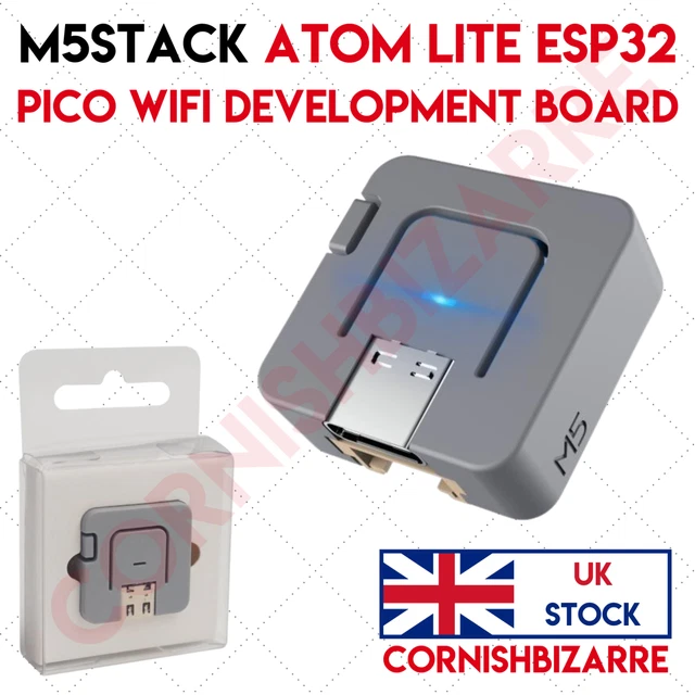 M5STACK ATOM LITE Esp32 Pico Development Board Kit Programmable Kit - Usb-C - Uk £13.99 ...