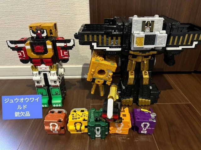 POWER RANGERS DOUBUTSU Sentai Zyuohger DX Megazord 2p Cube 5p set ...