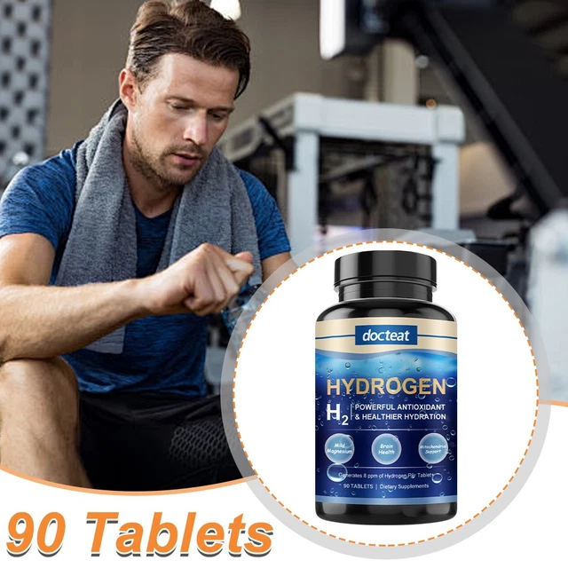 MOLECULAR HYDROGEN WATER Tablets for Drinking Water Pure Magnesium H2 ...