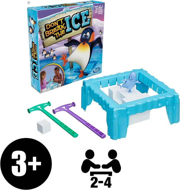 HASBRO GAMING DON'T Break The Ice Preschool Game, Board Games For Kids ...