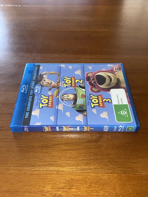 THE COMPLETE TOY Story Collection Blu-Ray Toy Story 1 2 3 Region ALL G ...